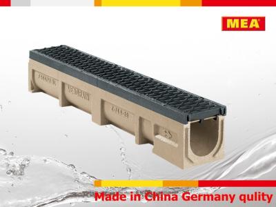 China MEA Polymer Concrete Drainage Channel ,trench drain channel for sale