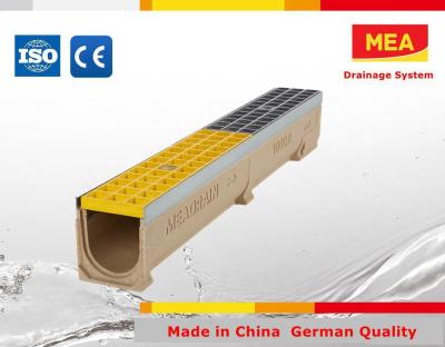 China EN1433 pool plastic trench drain system for sale