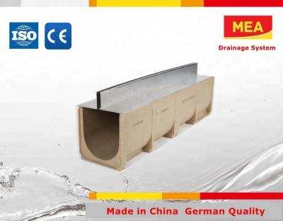 China MEA TS1000 -3000 Polymer Concrete Channel ,slot u channel for sale