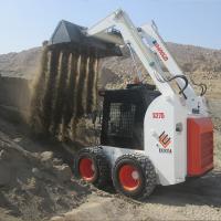 China Mini China Skid Steer Loader 0.53 Cbm With Different Attachments for sale