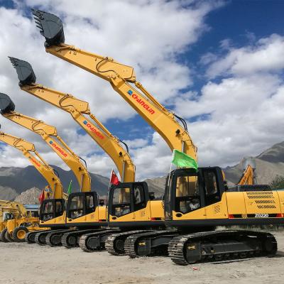 중국 장린 미니 수압 발굴기 ZG220 1.1 Cbm 작동 22 톤 이수즈 커민스 엔진 판매용