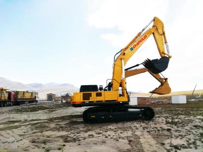 China Yellow Mini Excavator Crawler ZG480 With 2.2cbm 48 Tons Original Cummins Engine for sale
