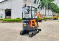 China ZG020U Smallest Mini Excavator Machine Efficient Operation With Cab for sale