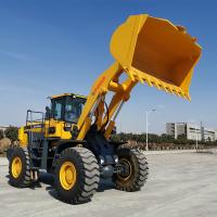 China Emergency Braking Wheeled Loader ZL60H Front Loader Construction Machine for sale