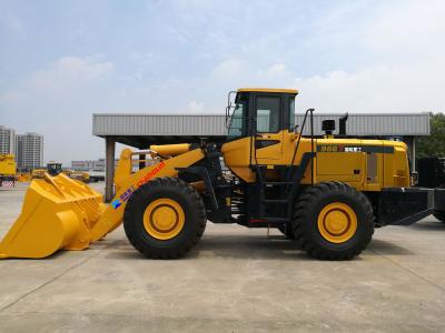 China Emergency Braking Wheeled Loader ZL60H Front Loader Construction Machine for sale