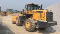 China Emergency Braking Wheeled Loader ZL60H Front Loader Construction Machine for sale