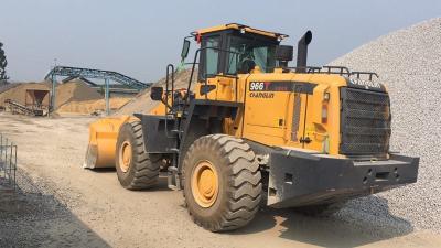 China Emergency Braking Wheeled Loader ZL60H Front Loader Construction Machine for sale