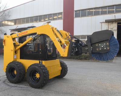 Cina SINOMACH Escavatore 255F 36,8KW 0,7 Tonne 0,4 M3 Capacità di secchio Mini Skid Steer Loader in vendita