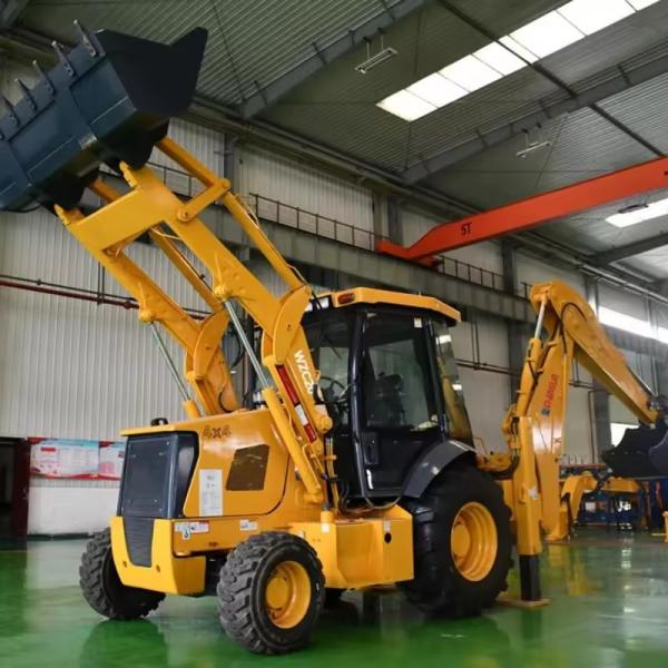 Sinomach Changlin Mini Backhoe Loader Machine WZC20 Bucket 1.0M3 Digger Bucket 0.3 M3