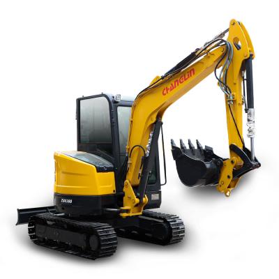 China Mini Excavator Machine ZG036S Ergonomic Design With Spacious Driving Space for sale