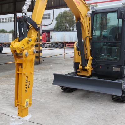 Mini-excavatrice ZG036S Conception ergonomique avec un espace de conduite spacieux