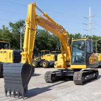 China Small Digging Machine ZG135S Ergonomic Design With Spacious Driving Space for sale
