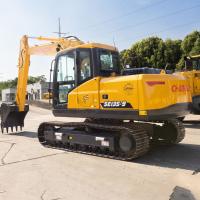 China Small Digging Machine ZG135S Ergonomic Design With Spacious Driving Space for sale