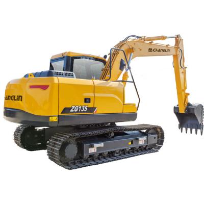 China ZG135S Excavadora de brazo largo de diseño ergonómico con espacio de conducción espacioso en venta