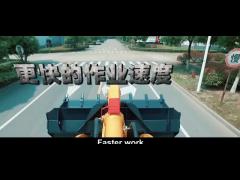 Changlin ZL80H Front End Wheel Loader Bucket 75000kg com motor Cummins