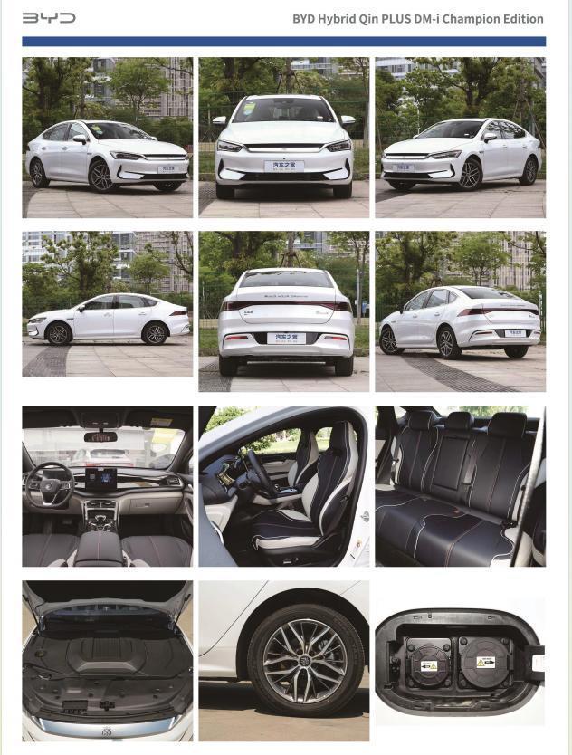 High Quality Byd Dm-I Qin Plus 5-Seat Compact Car Hybrid Car Byd Hybrid Electric Sedan Car Byd Qin Plus Dmi Car