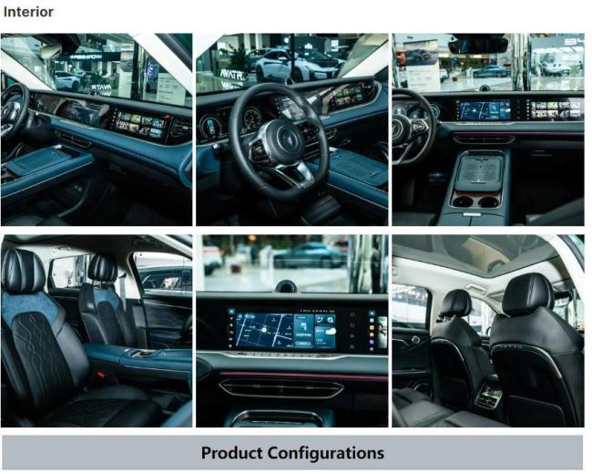 2024 Fashion Design New Design Energy Cars Voyah Free Pure Electric Car 510 Kw Midsize SUV Car