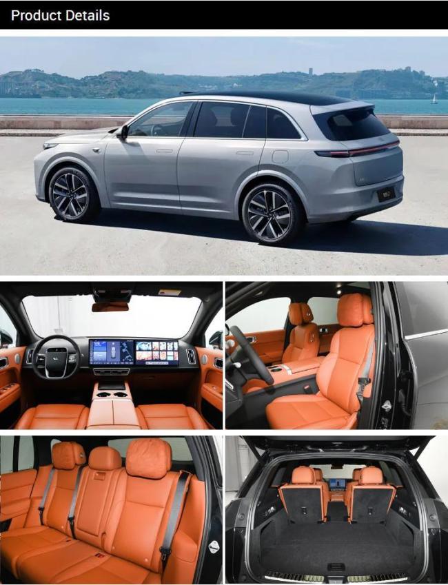 High Speed 2024 Electric Car Lixiang Li Xiang Ideal Auto L7 PRO Max Hybrid SUV Automobile Electric Car for Sale