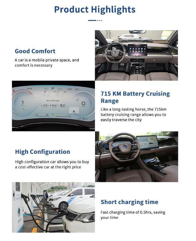 Byd Seal Byd Haibao 2 Motor Awd 4WD 2023 Byd Han EV 710km 2023 Electric Cars for Adults