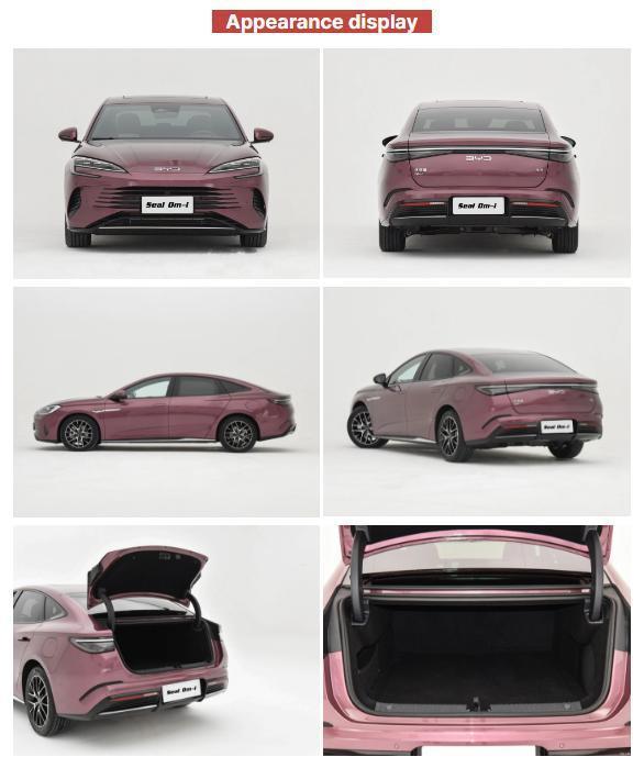 Byd Hybrid Cars Seal Dm-I, Electric Range 121km, B-Class Four-Door Five-Seater Sedan Electric Cars Made in China