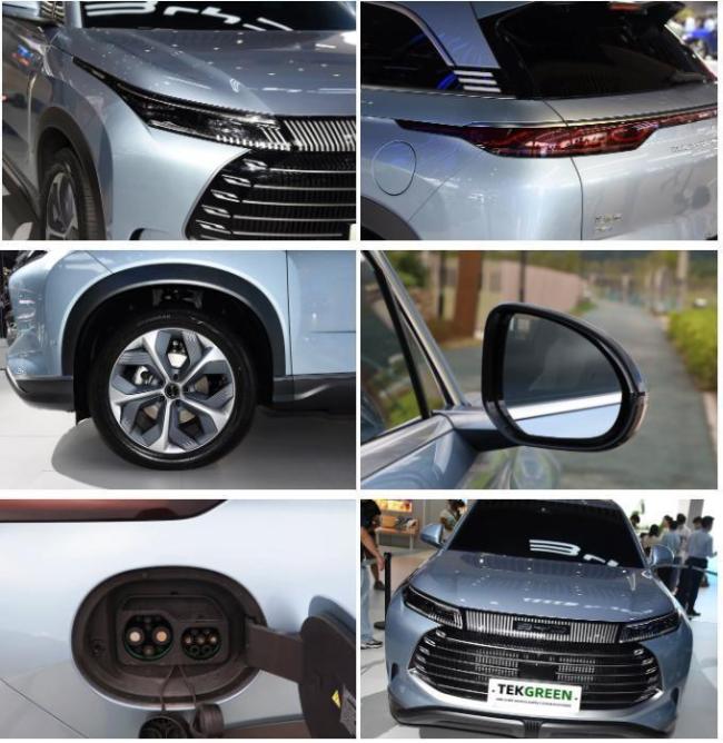 2024 Byd Frigates 07 Hybrid SUV Vehicle Automobile Byd 4WD Electric Car