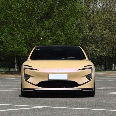 Cina AVATR 12 Pure Electric Car 5 sedili Sport Car 4WD Veicoli a energia gialla Sedan Car in vendita