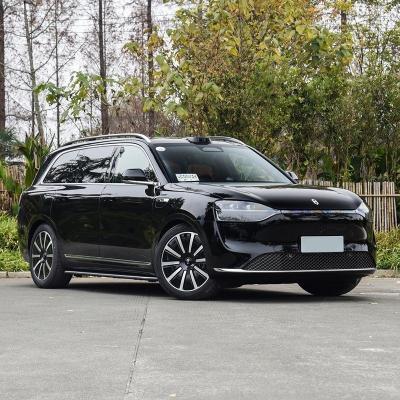 Cina Color esterno arancione Veicolo energetico Huawei Aito M9 Sportcar elettrico con autonomia estesa in vendita