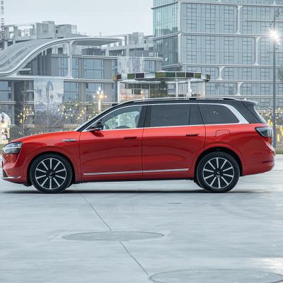 Cina Color esterno arancione Veicolo energetico Huawei Aito M9 Sportcar elettrico con autonomia estesa in vendita