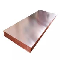 China C11500 Red Copper Plate 0.3mm-100mm Thick Decorative Perforated Copper Sheet for Interior Decor for sale