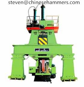 China C66-140(4T) Electro Hydraulic Open Die forging hammer for sale