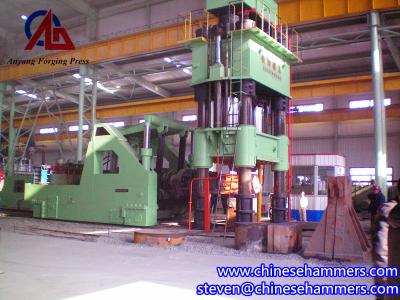 China 5000Ton Hydraulic Open Die Forging Press for sale