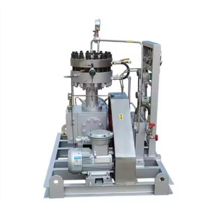 Cina Compressore del diaframma Gas Air Hydrogen 220bar 450bar Industrial High Pressure Oil-free Hydrogen Nitrogen Gas Reciprocating in vendita