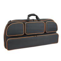 China Custom Logo 37 Inch Archery Compound Bow Case With Backpack Strap for sale