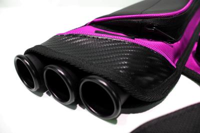Cina La freccia rosa di tiro con l'arco freme il fremito di cuoio dell'obiettivo di 3 tubi per le donne in vendita