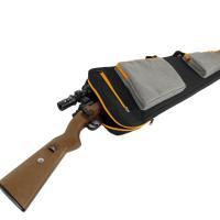 China Foldable Rifle Case 600D Black Grey Waterproof Soft Gun Case for sale
