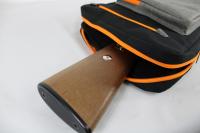 China Foldable Rifle Case 600D Black Grey Waterproof Soft Gun Case for sale