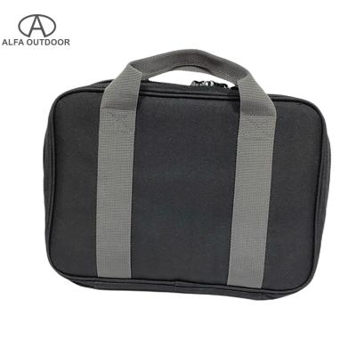 Cina Borsa tattica della rivoltella dell'alfa la doppia per la pistola di stoccaggio, accessori dell'arma da fuoco delle munizioni spara la valigia in vendita