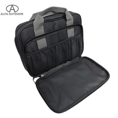 Cina Borsa tattica della rivoltella dell'alfa la doppia per la pistola di stoccaggio, accessori dell'arma da fuoco delle munizioni spara la valigia in vendita