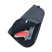 China 600D Polyester Handgun Bag Padded Pistol Rug For Shooting for sale