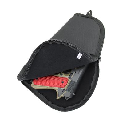 Cina 600D Oxford Handgun Case Single Padded Pistol Bag For Shooting Outdoor Hunting in vendita
