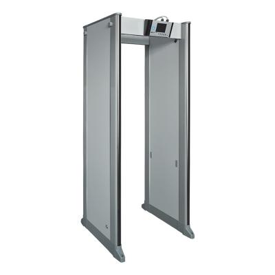 China 24 Zones Walk Through Metal Detector Door, Archway Metal Detector For Railway Station Security for sale