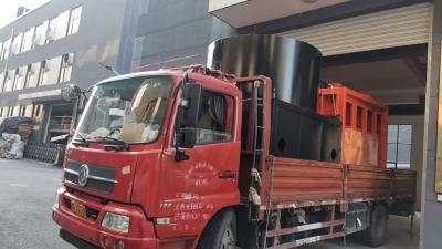 China 5 Cubic Meters Oxygen rich Burning Outdoor Incinerator for Medical Waste Disposal for sale