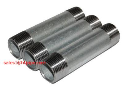 China ASTM B564  UNS N04400 UNS N06600  nickel alloy forged NPT nipple    ASME B16.11 for sale