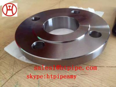 China ASTM B564 UNS N04400  UNS N06600 nickel alloy forged slip -on SO  flange ASME B16.5 for sale