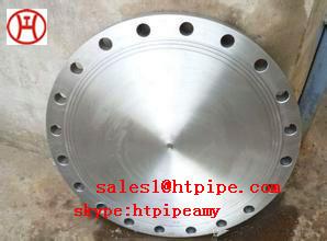 China ASTM B564 UNS N04400  UNS N06600 nickel alloy forged blind  flange ASME B16.5 for sale