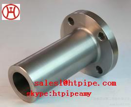 China ASTM B564 UNS N04400  UNS N06600 nickel alloy forged long WN  flange ASME B16.5 for sale