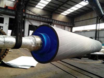 China Paper rewinder machine bottom drum roll for sale