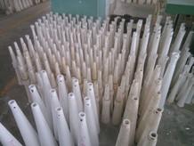China Wear resistance high alumina ceramic cone tube for sale