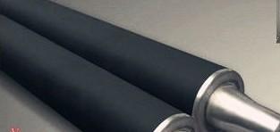 China soft rubber roller for paper machine for sale