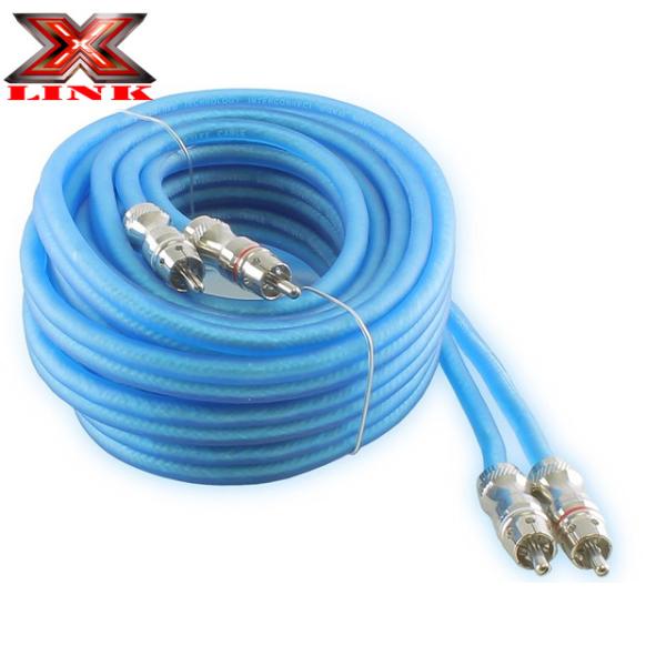Quality Auto RCA Audio Cable Y Adapter 0ft Shielded RCA Cables with PVC Insulation for sale